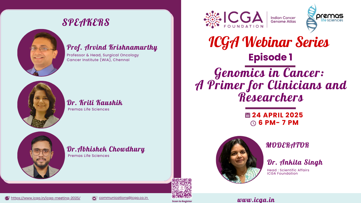 Indian Cancer Genome Atlas: Mapping India's Cancer Genome – Collaborating nationwide to decode ...